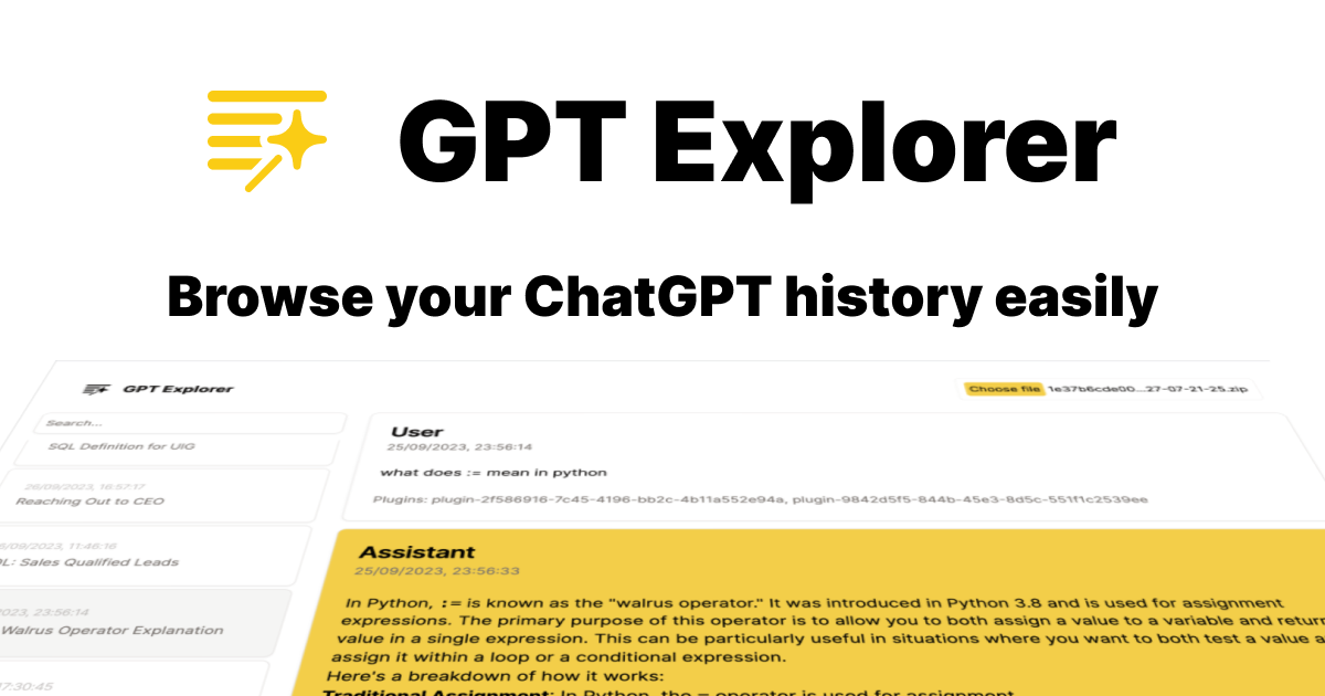 GPT Explorer